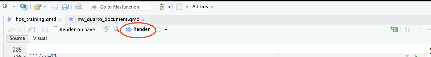 HDS training: Reporting tools
